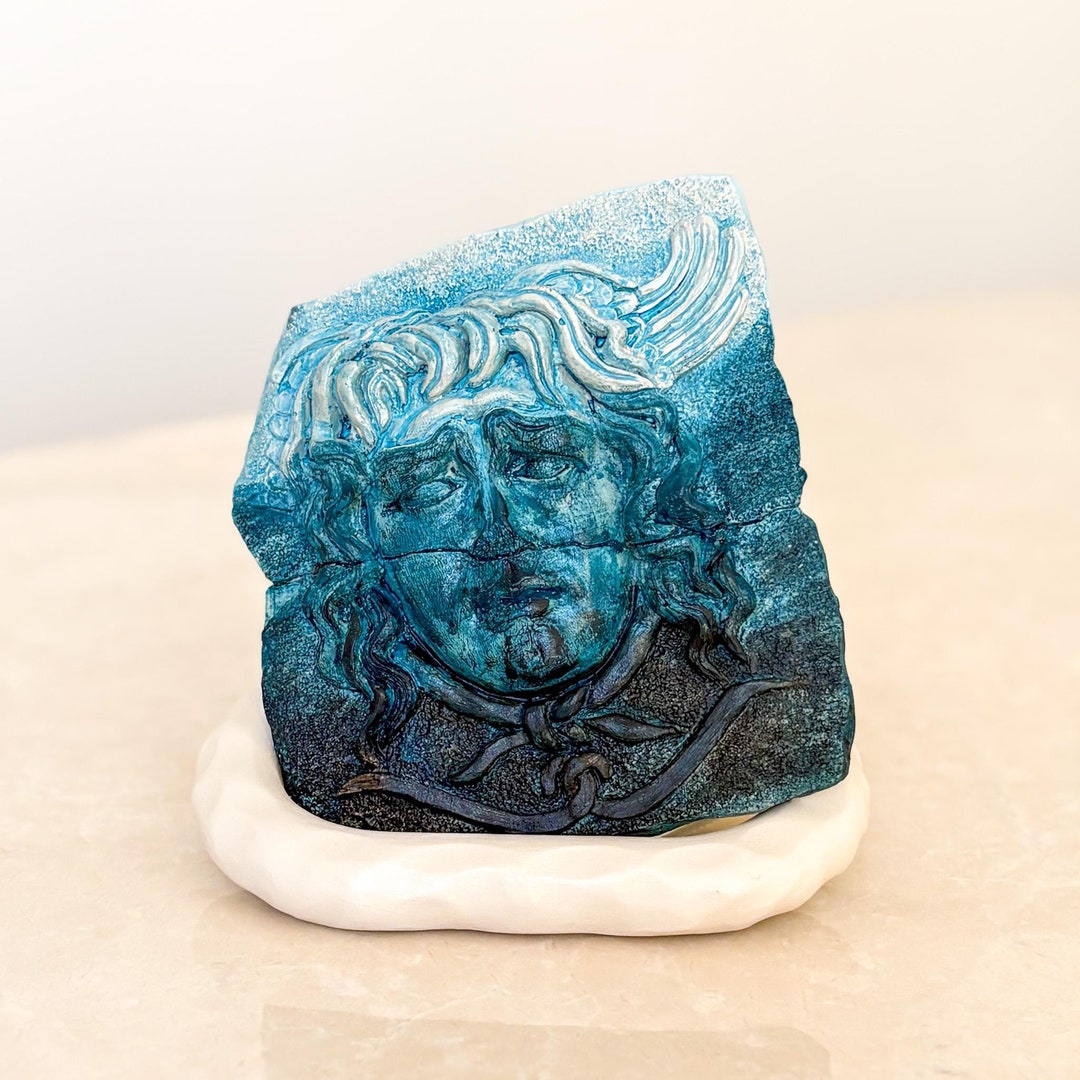 Didyma Medusa Relief, Ancient Greek Medusa Sculpture, Didyma Temple Art ...
