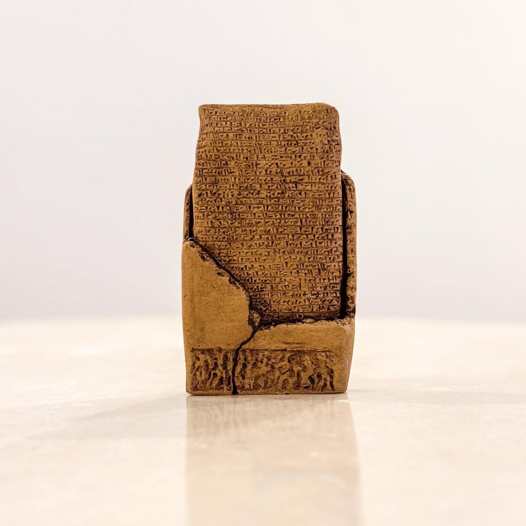 Sumerian Love Poem Tablet – Ancient Mesopotamian Love Letter, Handmade ...