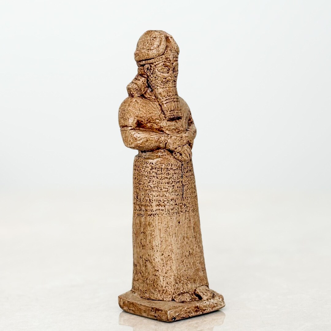 Nabu Statue – Mesopotamian God of Wisdom Sculpture, Babylonian Deity ...