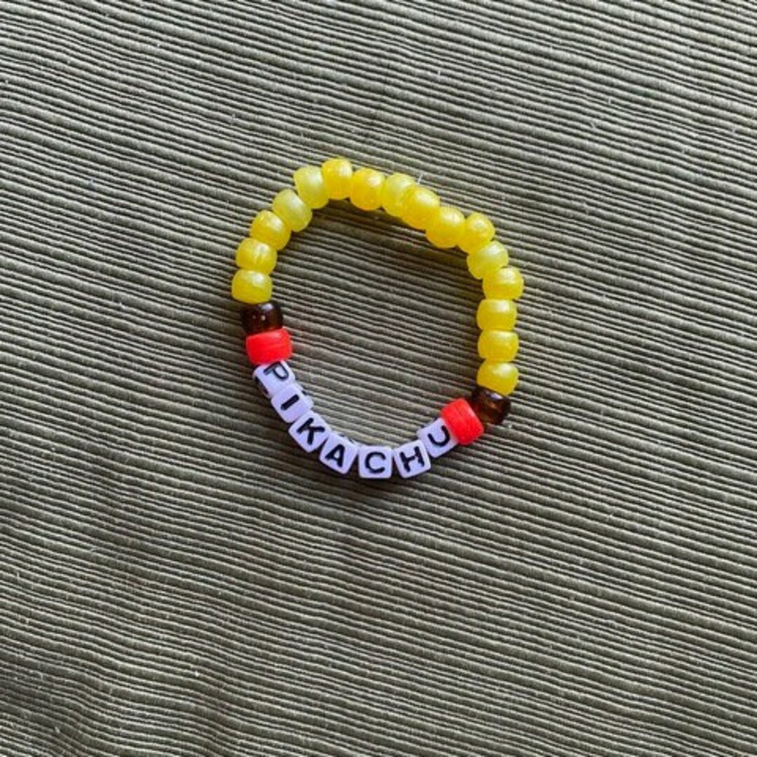 Pikachu Kandi Bracelet Pokemon Pony Beads - Etsy
