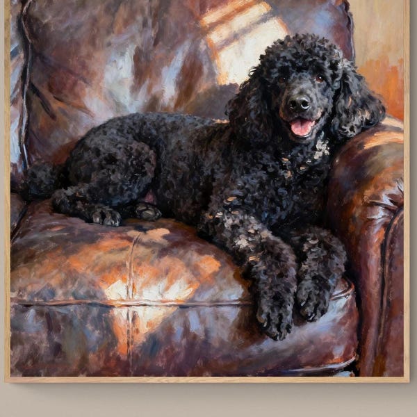 Poodle Art Print - Etsy