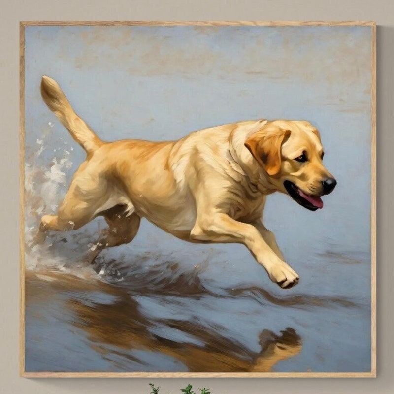 Labrador Painting - Etsy