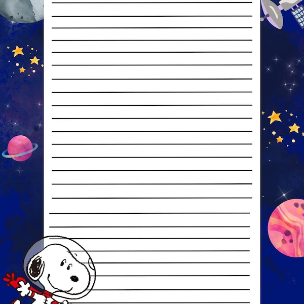 Snoopy Digital Paper - Etsy