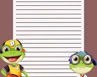 Snoopy Themed Collection 8 Lined & Unlined Memo and Letter Sized ...