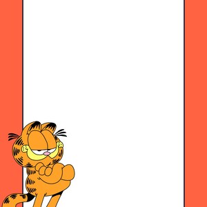 Cartoon Themed Collection #5 - Lined & Unlined - Memo and Letter Sized ...