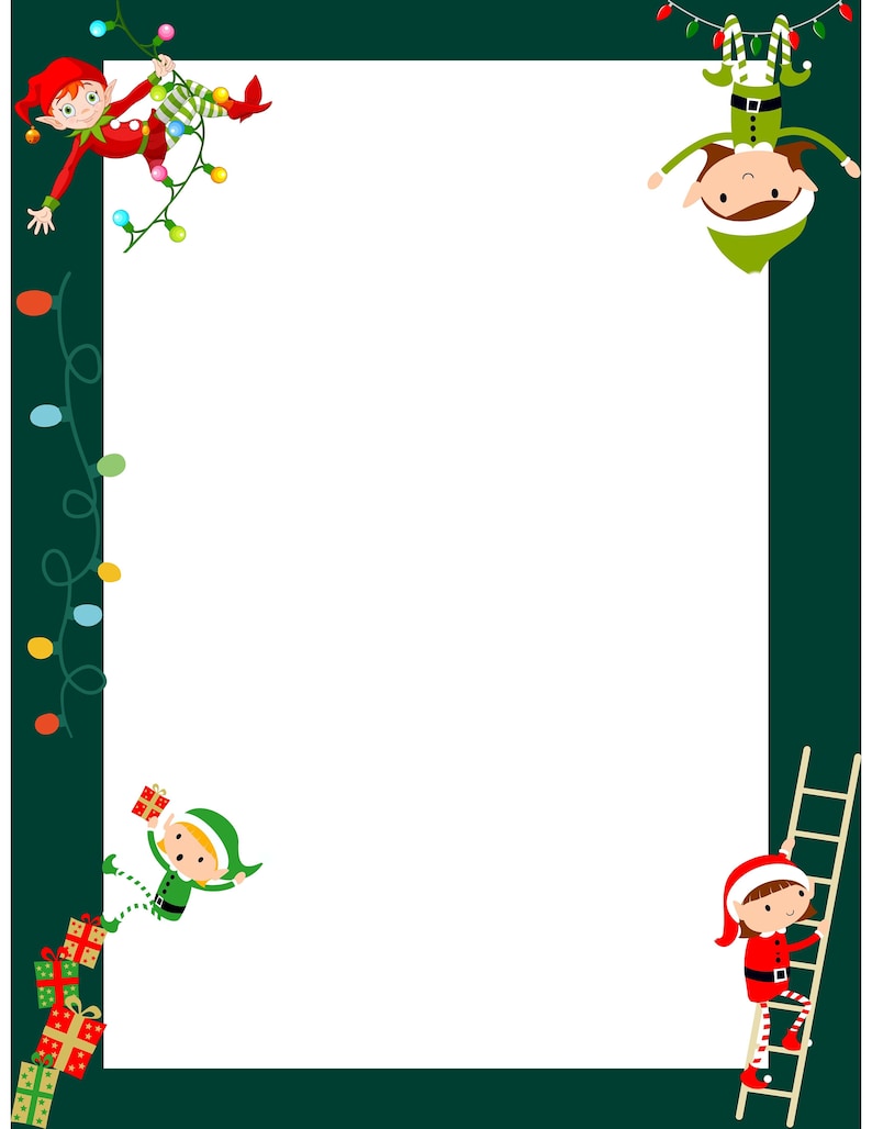Christmas Themed Collection #1 - Lined & Unlined - Memo and Letter ...