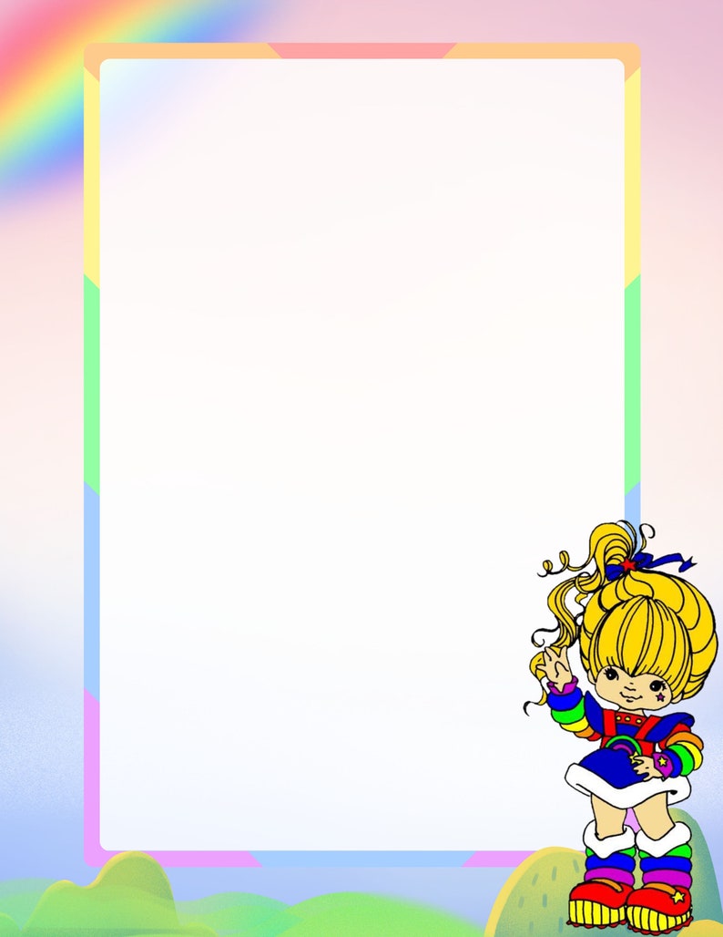 Cartoon Themed Collection #1 - Lined & Unlined - Memo and Letter Sized ...