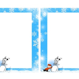 Snoopy Themed Collection #5 - Lined & Unlined - Memo and Letter Sized ...