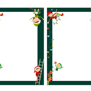 Christmas Themed Collection #1 - Lined & Unlined - Memo and Letter ...