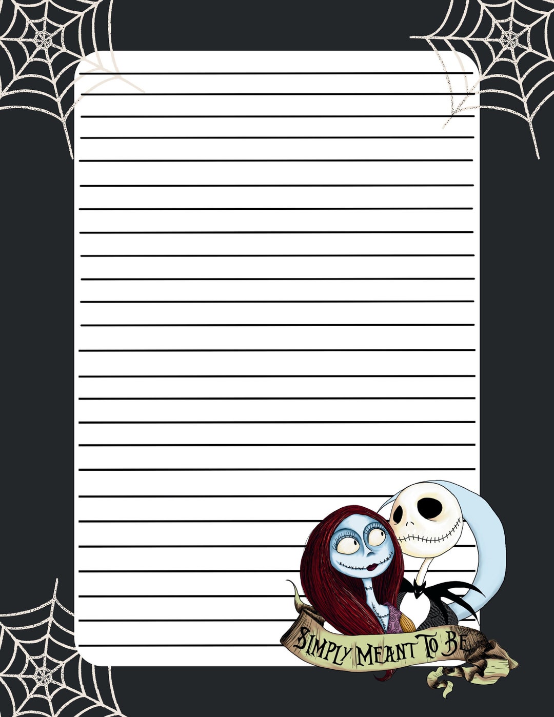Nightmare Before Christmas Complete Collection #1-10 -lined and Letter ...