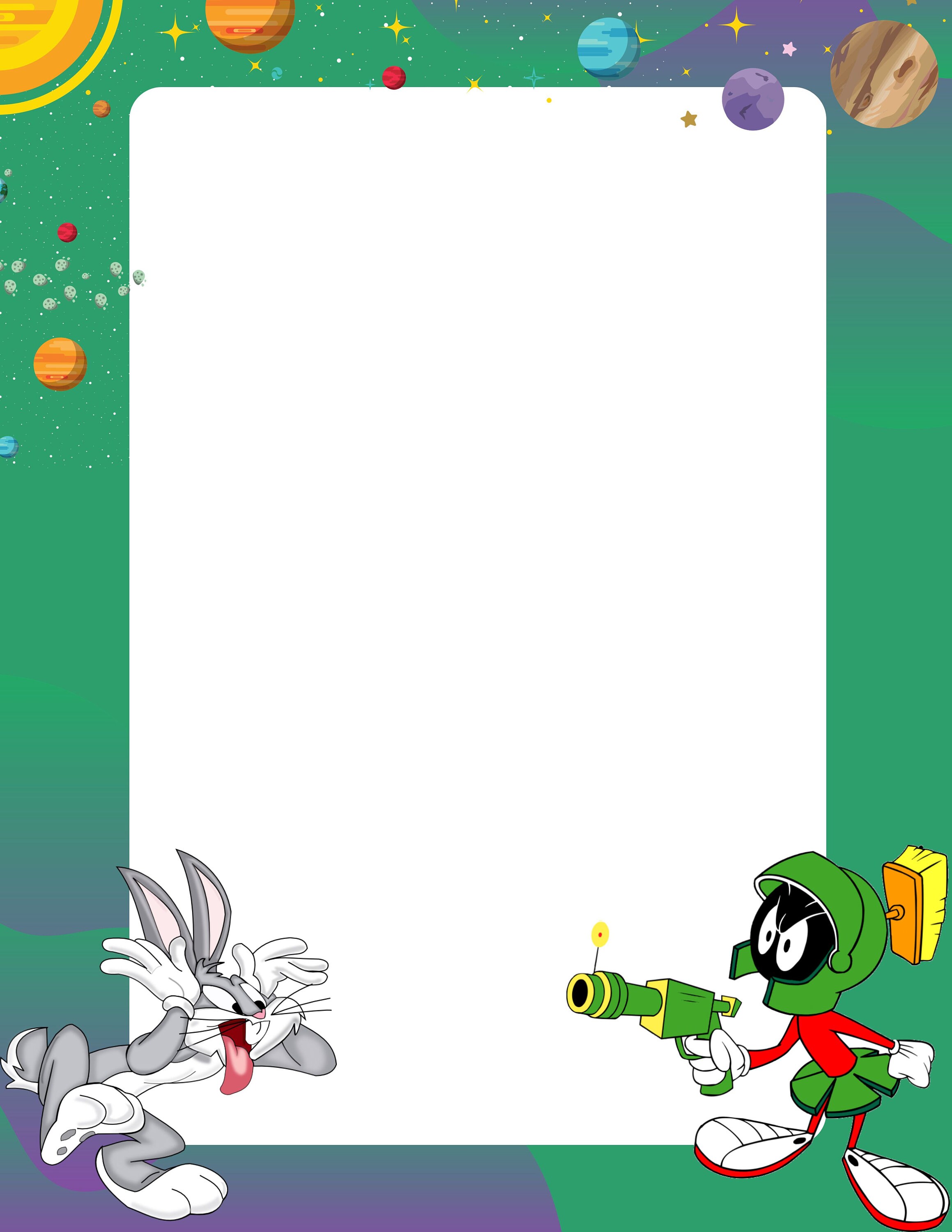 Looney Toons Themed Complete Collection 1-10 Unlined and - Etsy