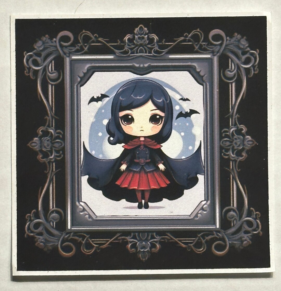 Cute Anime Halloween Vampire Halloween Vampire Anime - Etsy