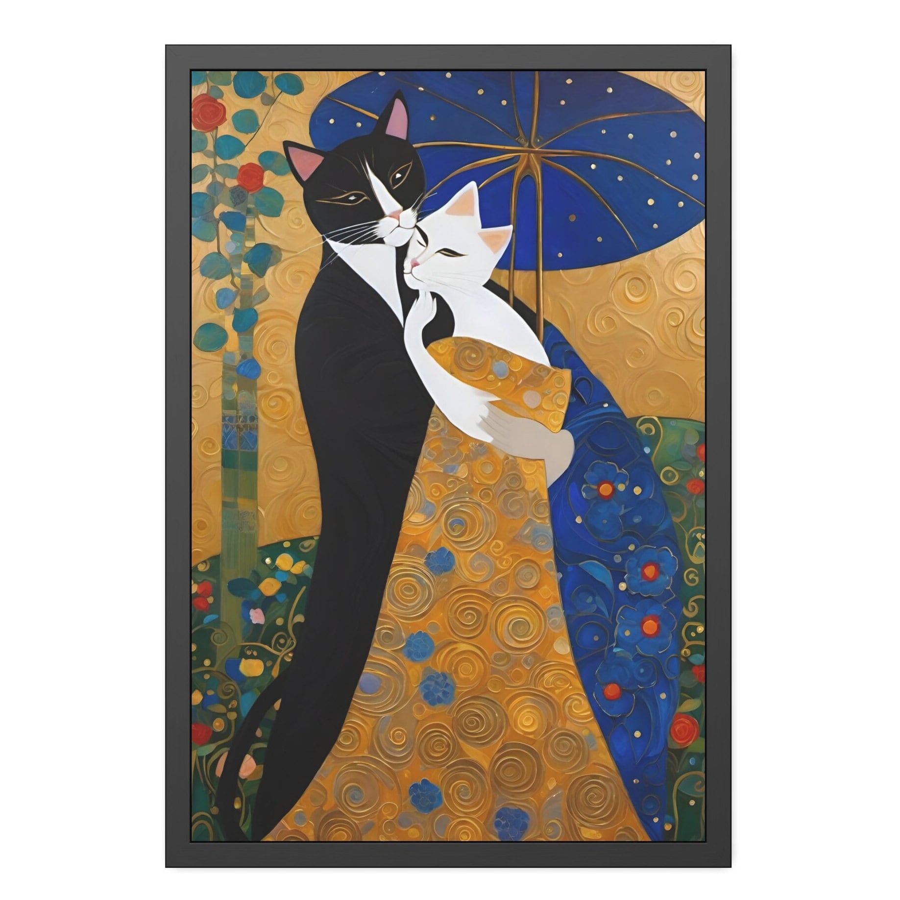 Gustav Klimt Cat Print, Klimt Cat Poster, Cat Art, Funny Cat Print ...
