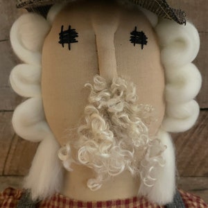 Primitive Uncle Sam Doll - Etsy