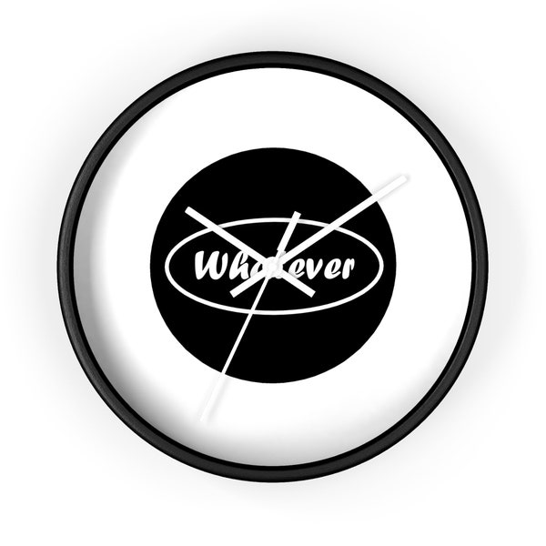 Whatever Clock - Etsy