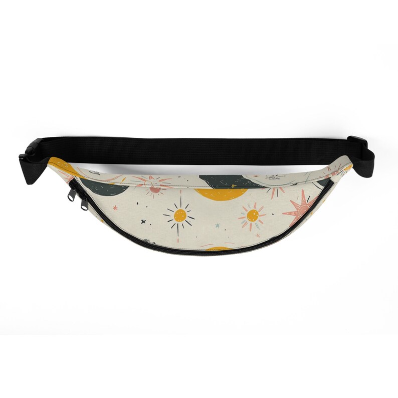 Moon and Star Fanny Pack Shoulder Bag Lightweight Travel Bag Mini ...