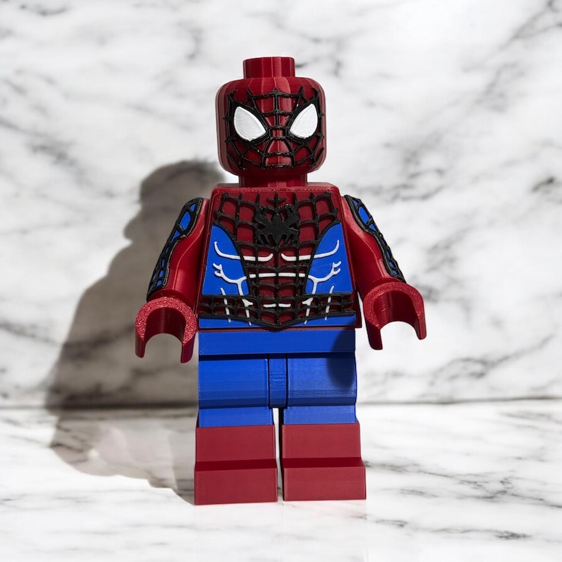 Classic Spider-man Brick Buddy Collectible Toy Unique Spider-man Figure ...