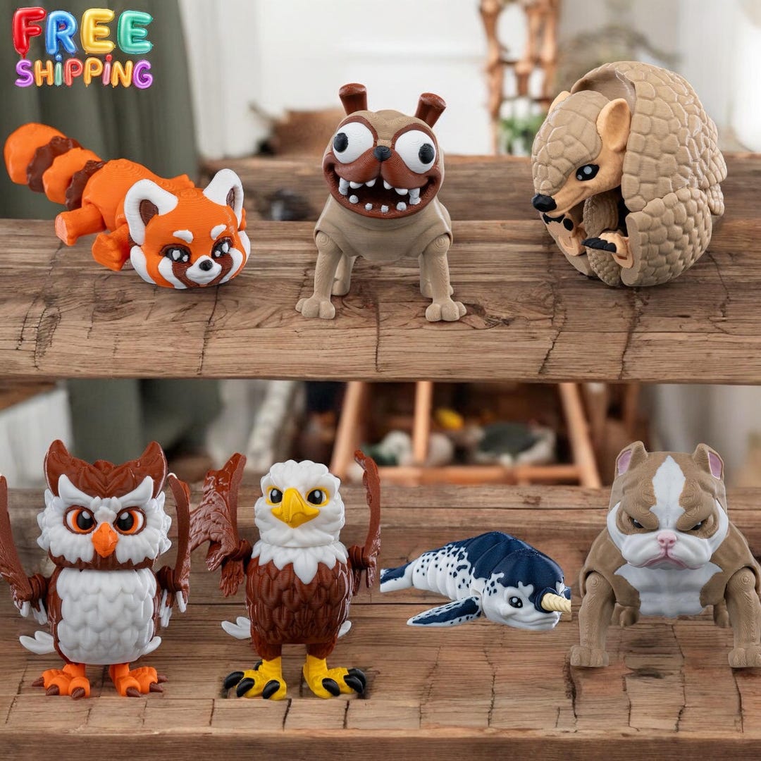 Curious Fauna Collectible Animal Figurines - Unique Gifts - American ...