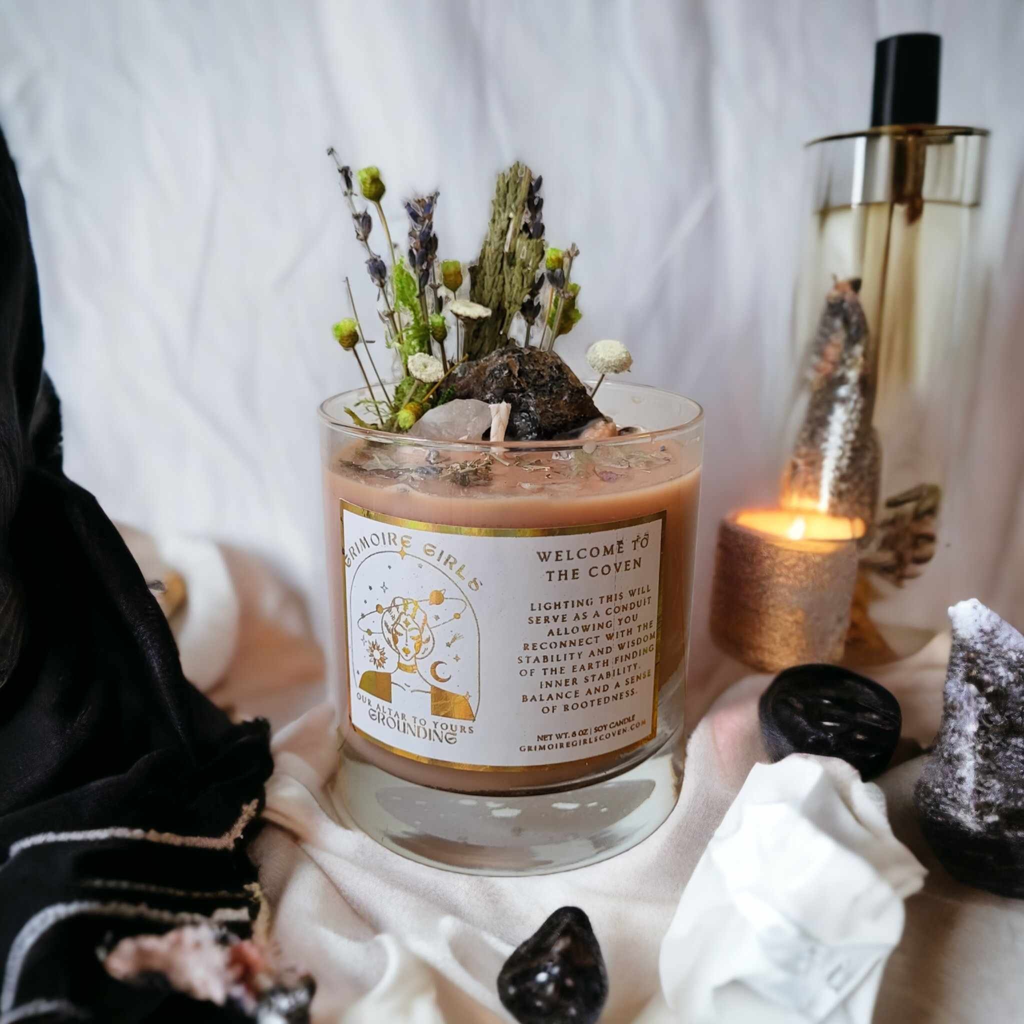 Grounding Candle Get Centered - Etsy