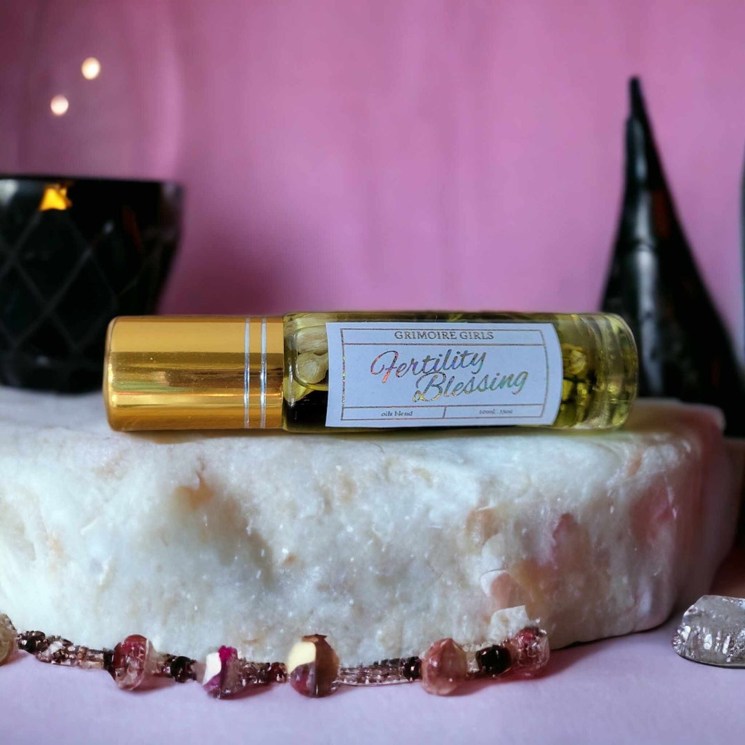 Fertility Blessing Oil Infused Roller - Etsy