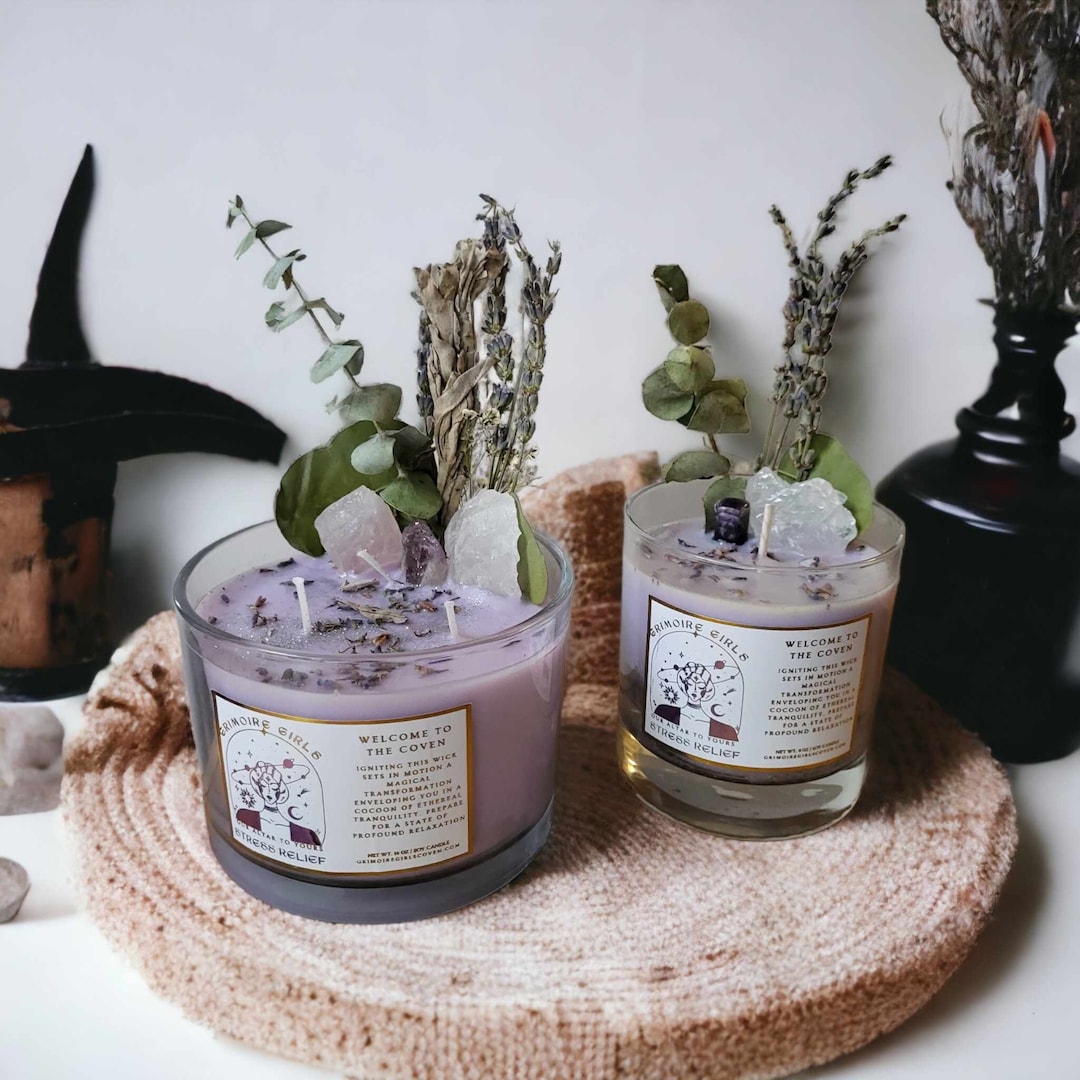 Stress Relief Candle - Etsy