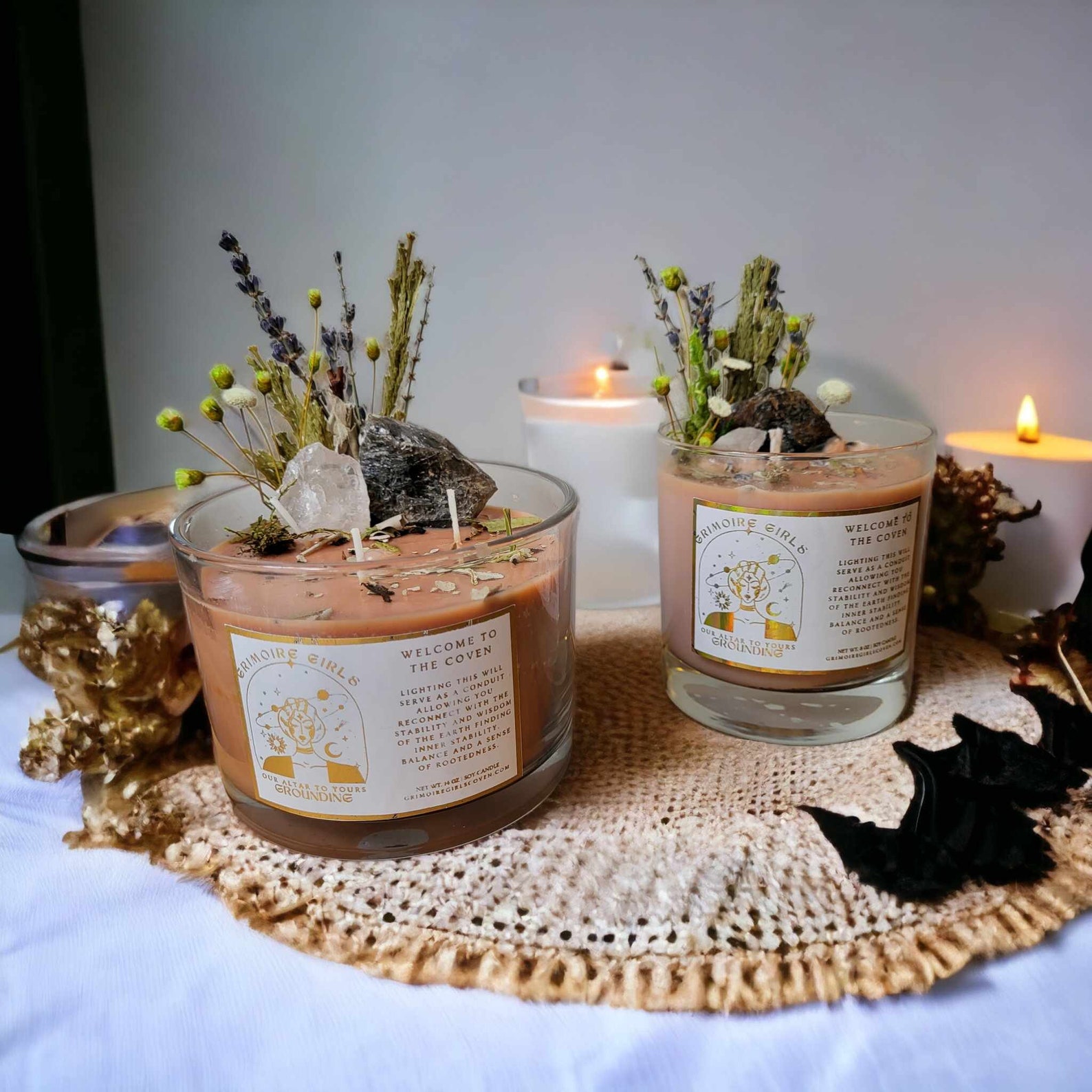 Grounding Candle Get Centered - Etsy