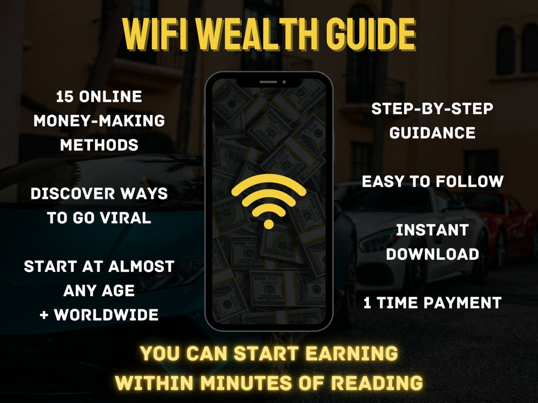 Wifi Wealth Guide How You Can Make Money Online Ebook Instant Download ...