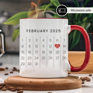 Custom Anniversary Date, Gift for Fiance, Our First Date, 1 Year ...