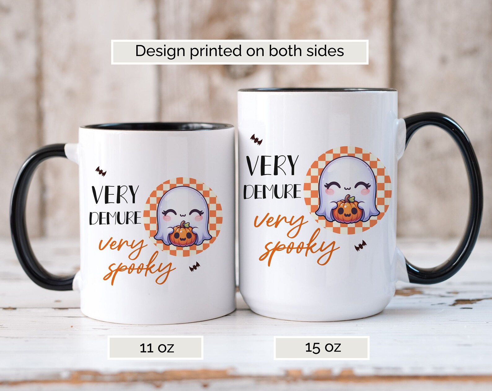 Very Demure Very Spooky Mug, Demure Gift, Very Mindful Tea Cup, Tik Tok ...