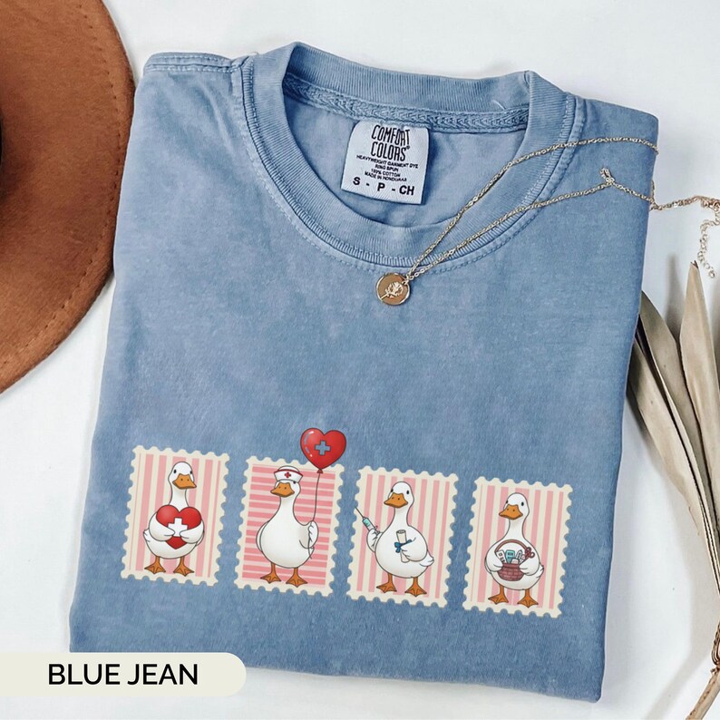 Valentine Goose Nurse Tee, RN Nurse Love Tshirt, Nicu Labor Ped Gift ...