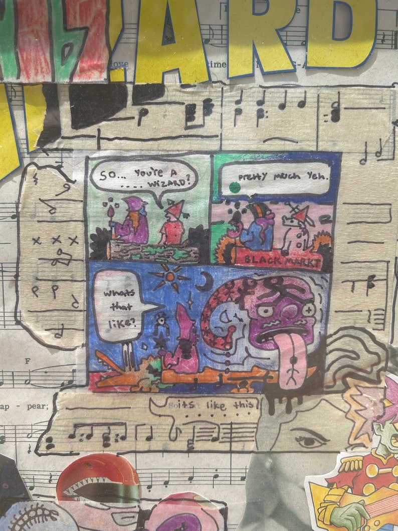 Wizard Collage - Etsy