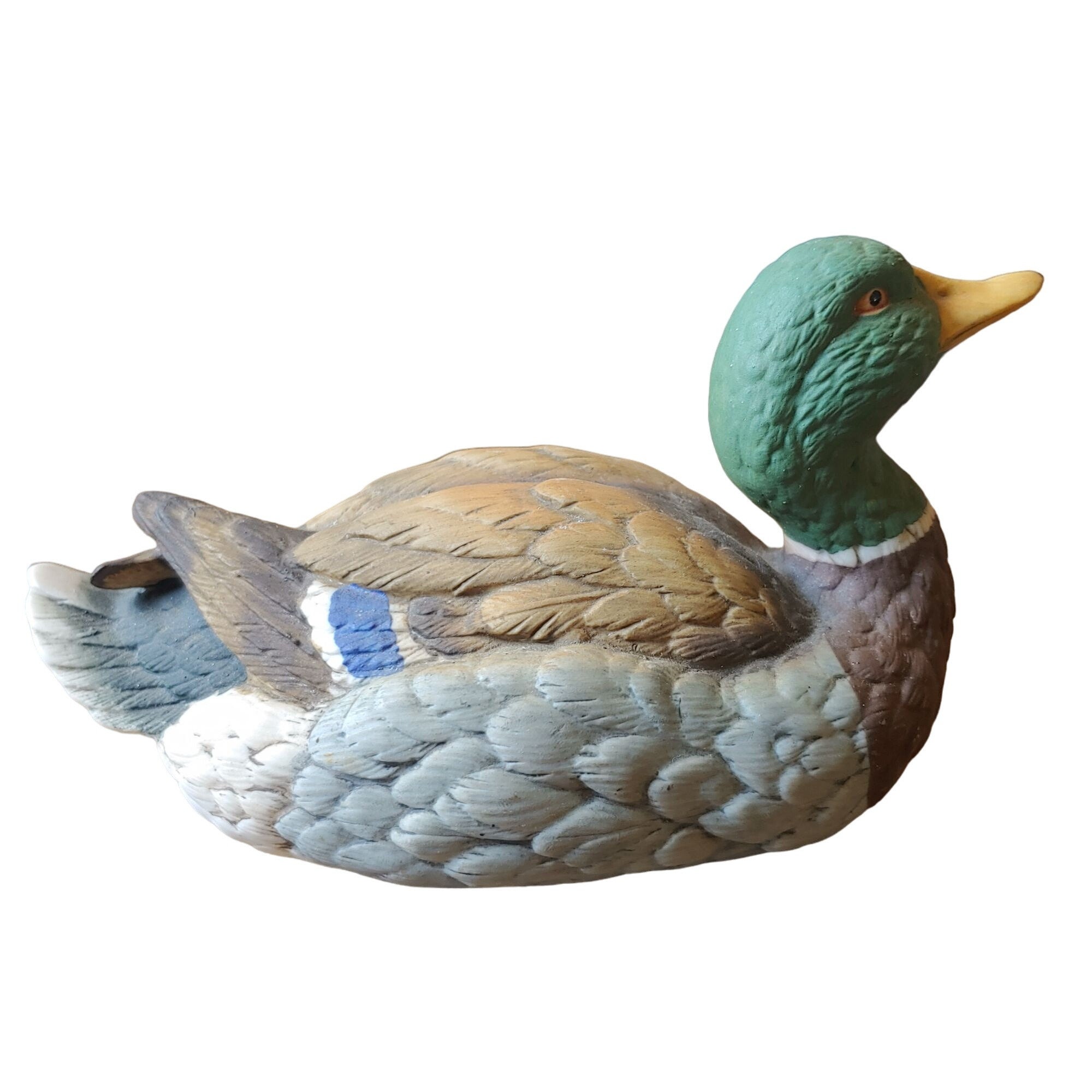 Vintage Mallard Duck Hand Painted Ceramic/porcelain Duck Decoy Set of 4 ...