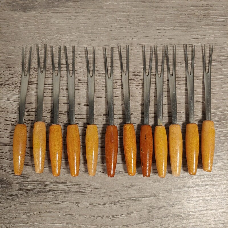 Appetizer Forks - Etsy