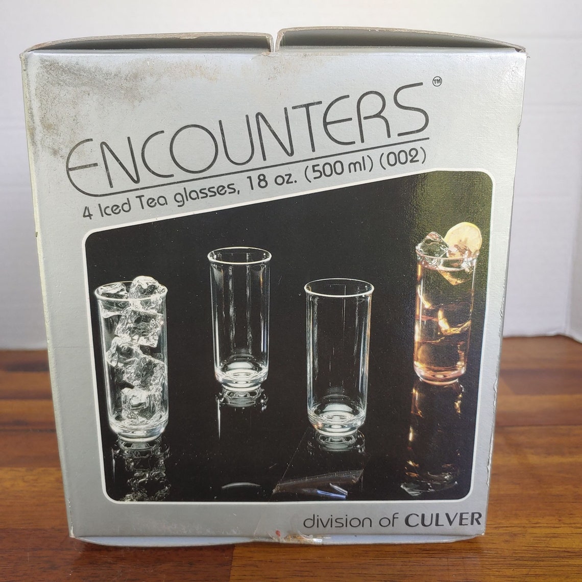 Vintage Culver Encounters Tulip Time Acrylic Pitcher & Ice Tea Glasses ...