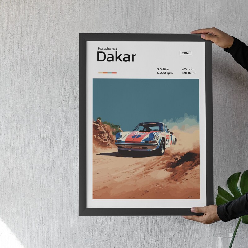 Dakar Poster - Etsy