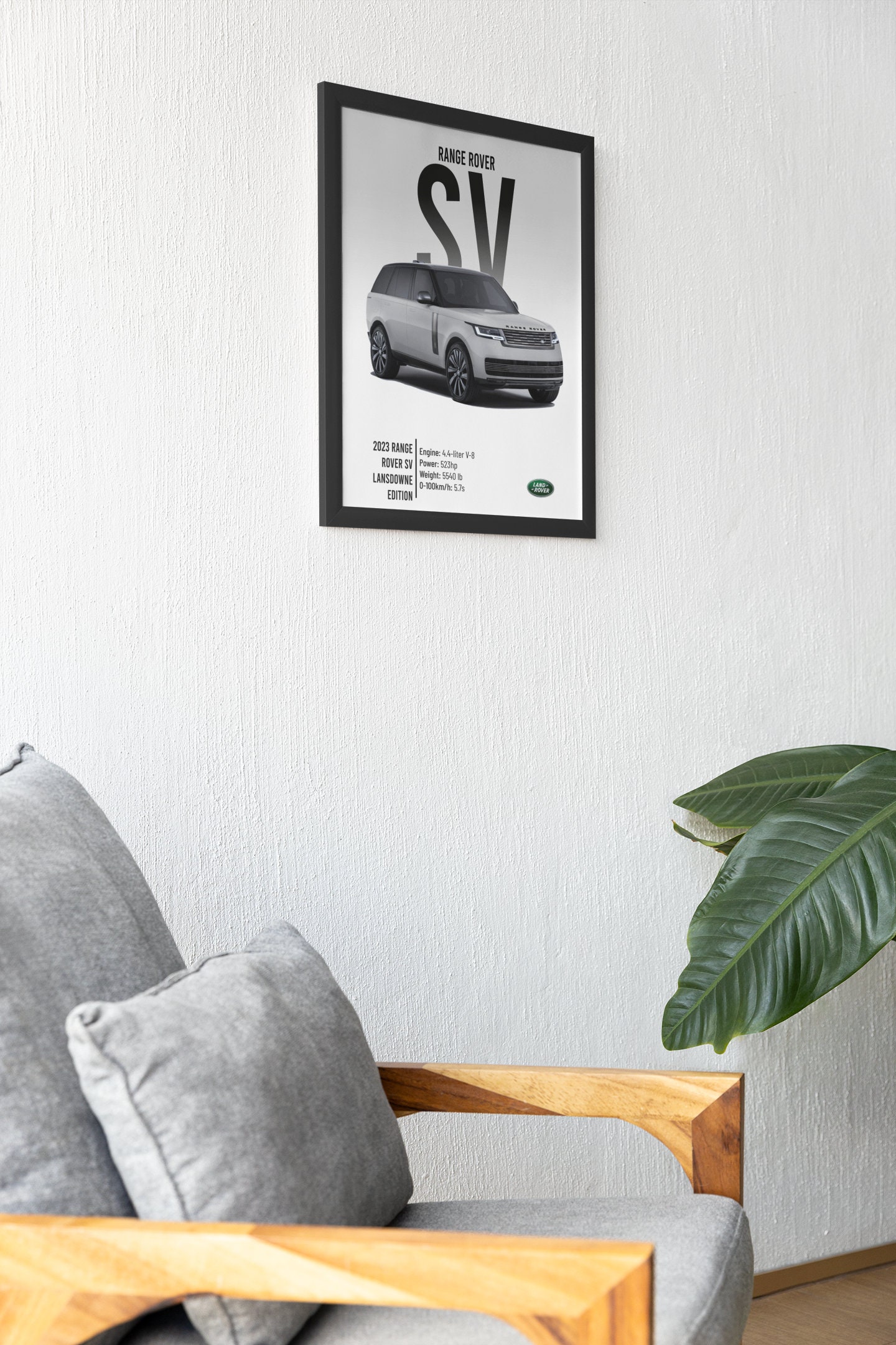 Range Rover SV Poster Car Print, Digital Download, Cool, Wall Print ...
