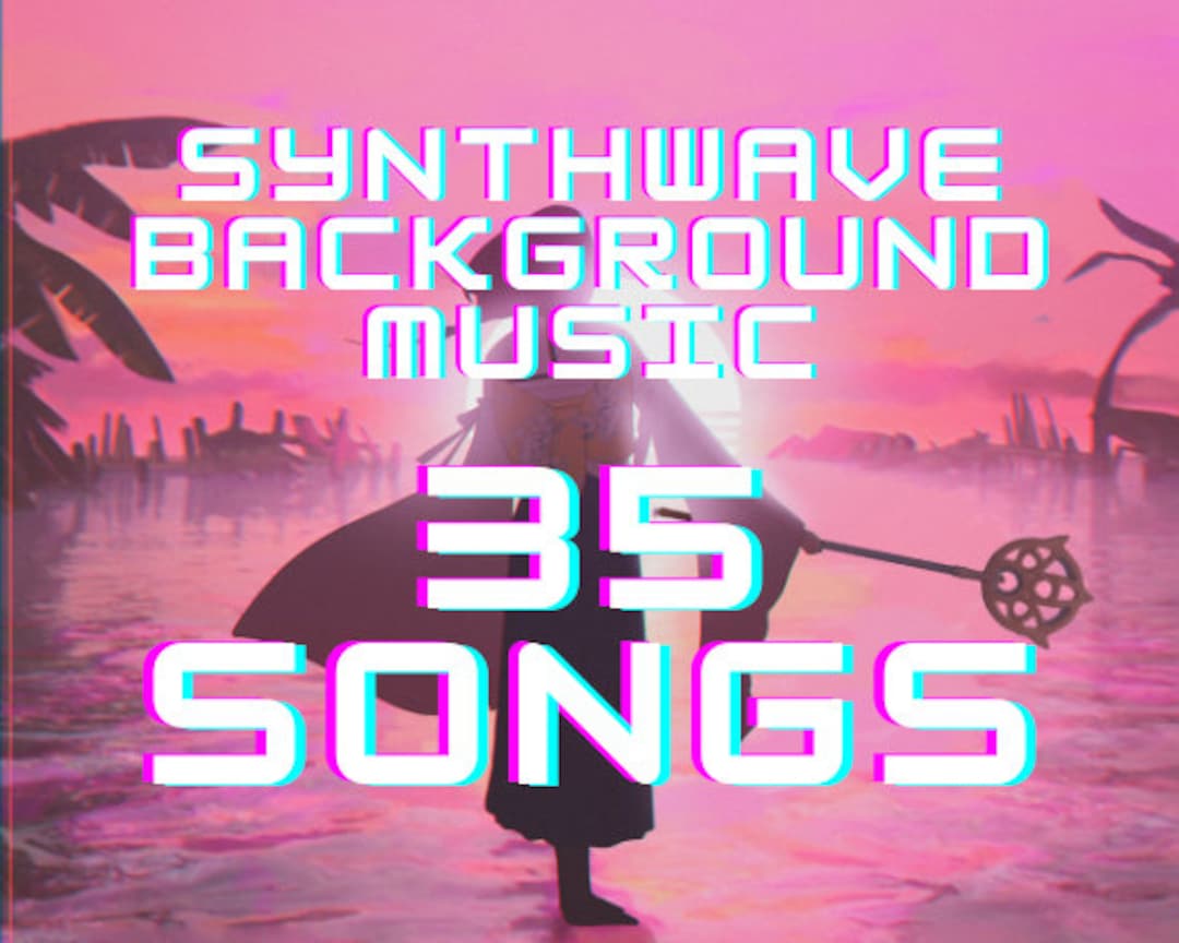 Twitch Music Streamer LOOPABLE Synthwave Music, 35 Tracks, Mood Sounds, Background Music BGM for ...