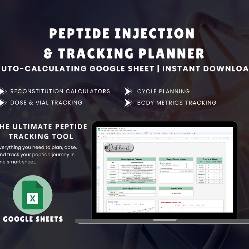 Glp 1 Tracker Download - Etsy