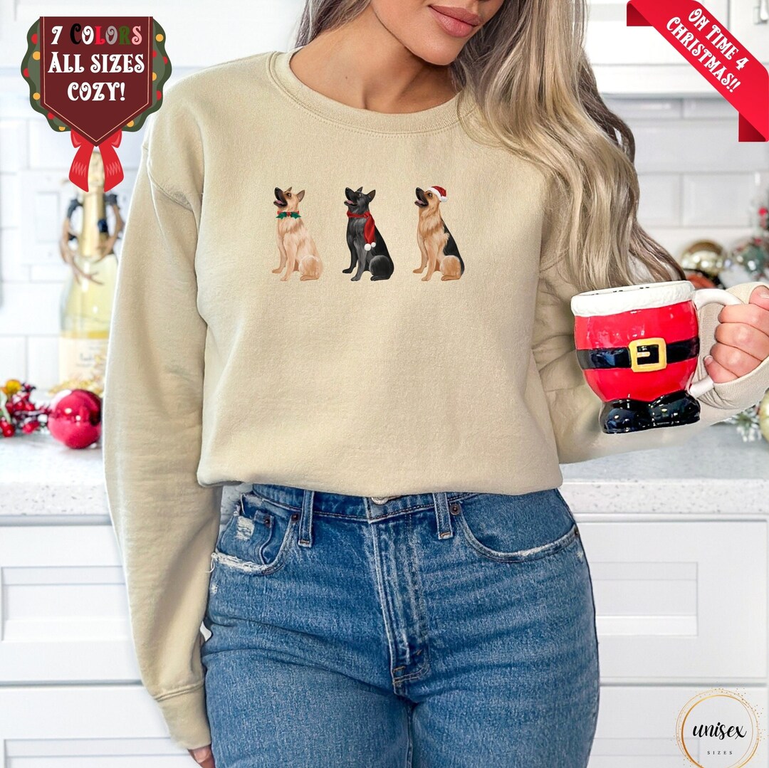 GERMAN SHEPHERD CHRISTMAS Sweater for Dog Loversdog - Etsy