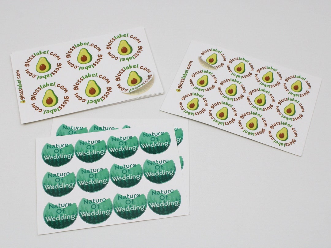 Custom Logo Sticker Sheets, Sticker Sheet Printing, Gloss Sticker ...