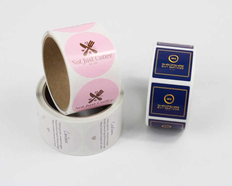 Roll Sticker Printing, Roll Label Printing, Gloss Label Printing, Round ...