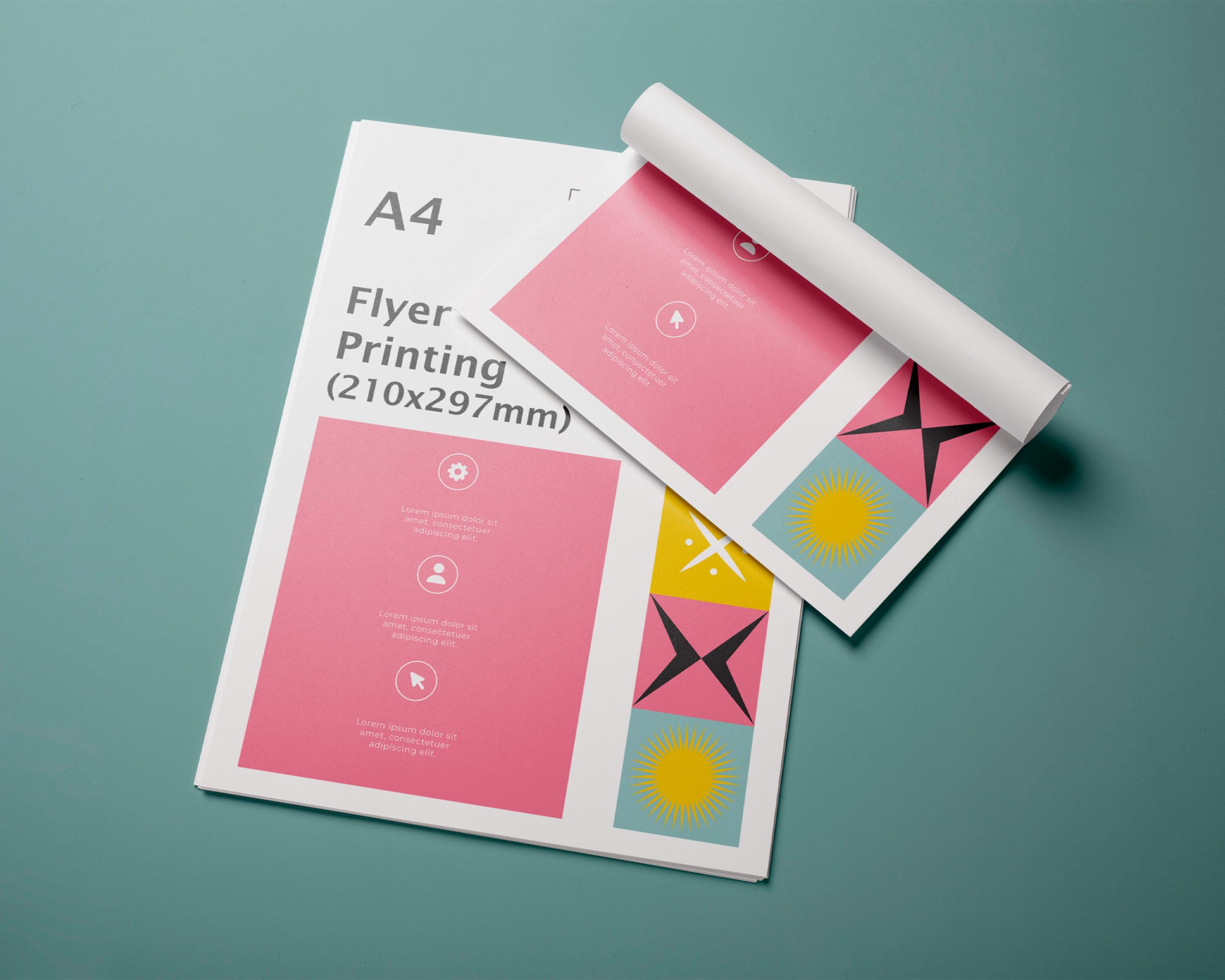 A4, A5, A6, A7, DL Flyer Printing, Leaflet Printing, Brochure Printing, A5 Flyer, A4 Flyer, A7 ...