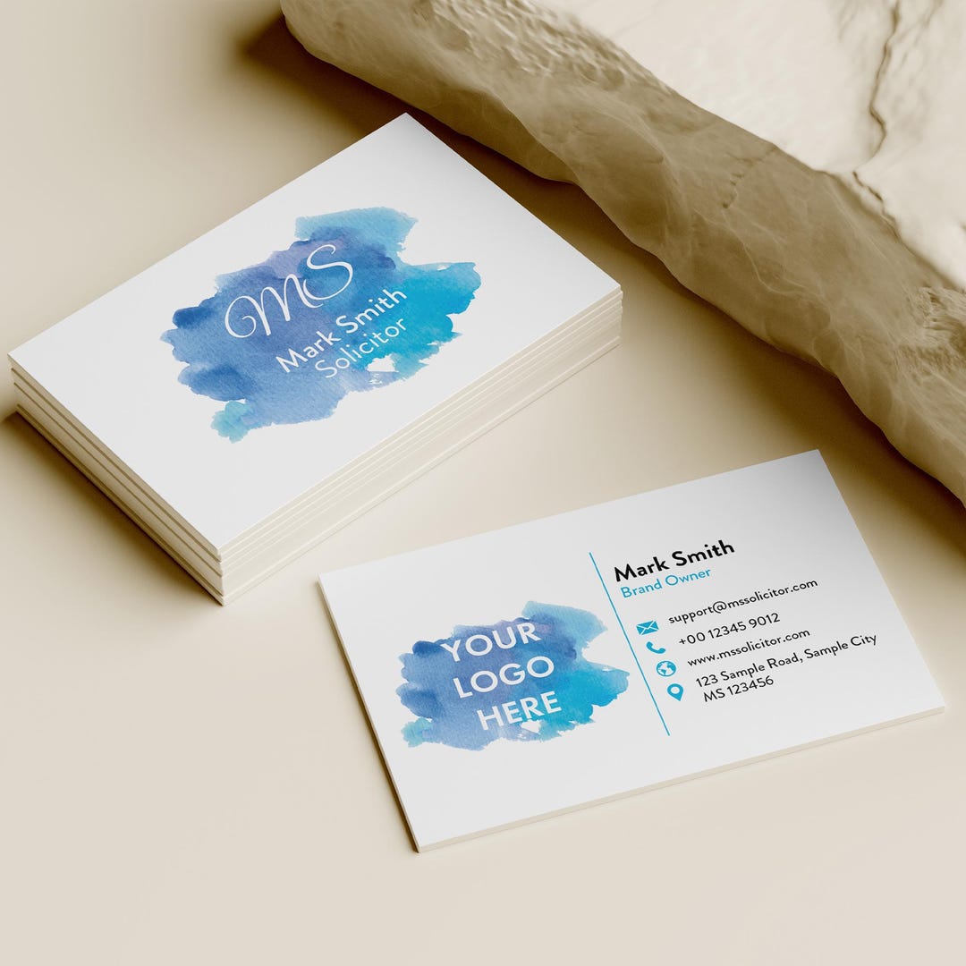 Double Sided Business Cards, Custom Business Card Printing, Designed ...