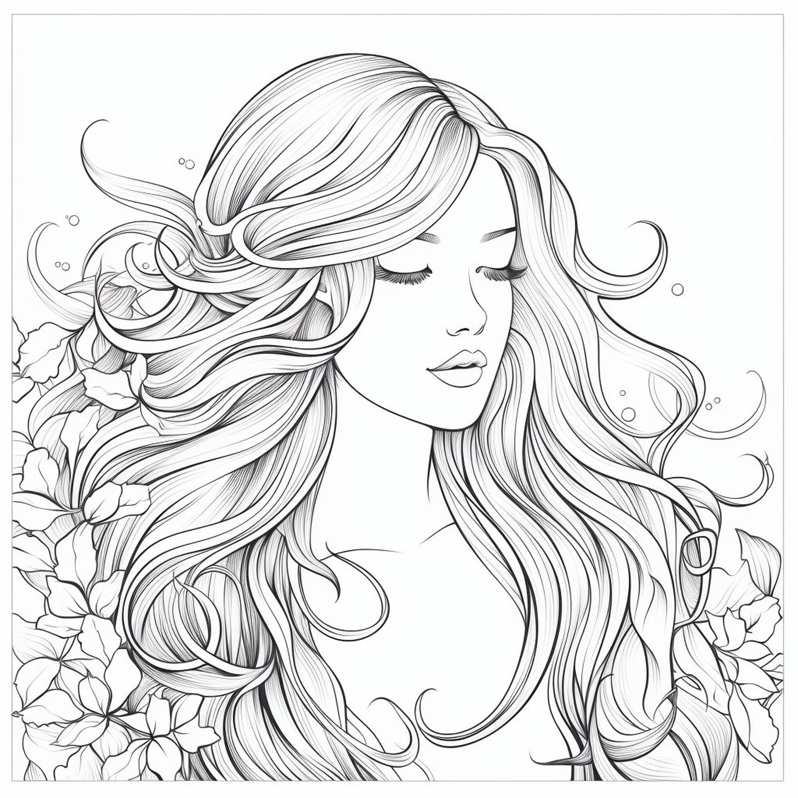 Drawings of Woman - Etsy