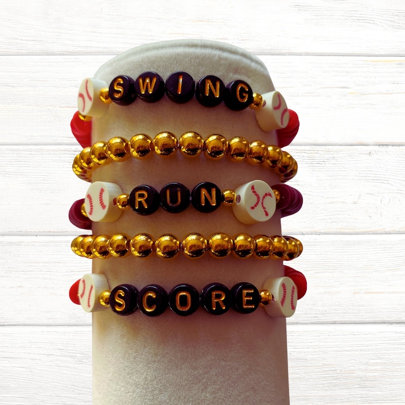 Softball Bracelets - Etsy