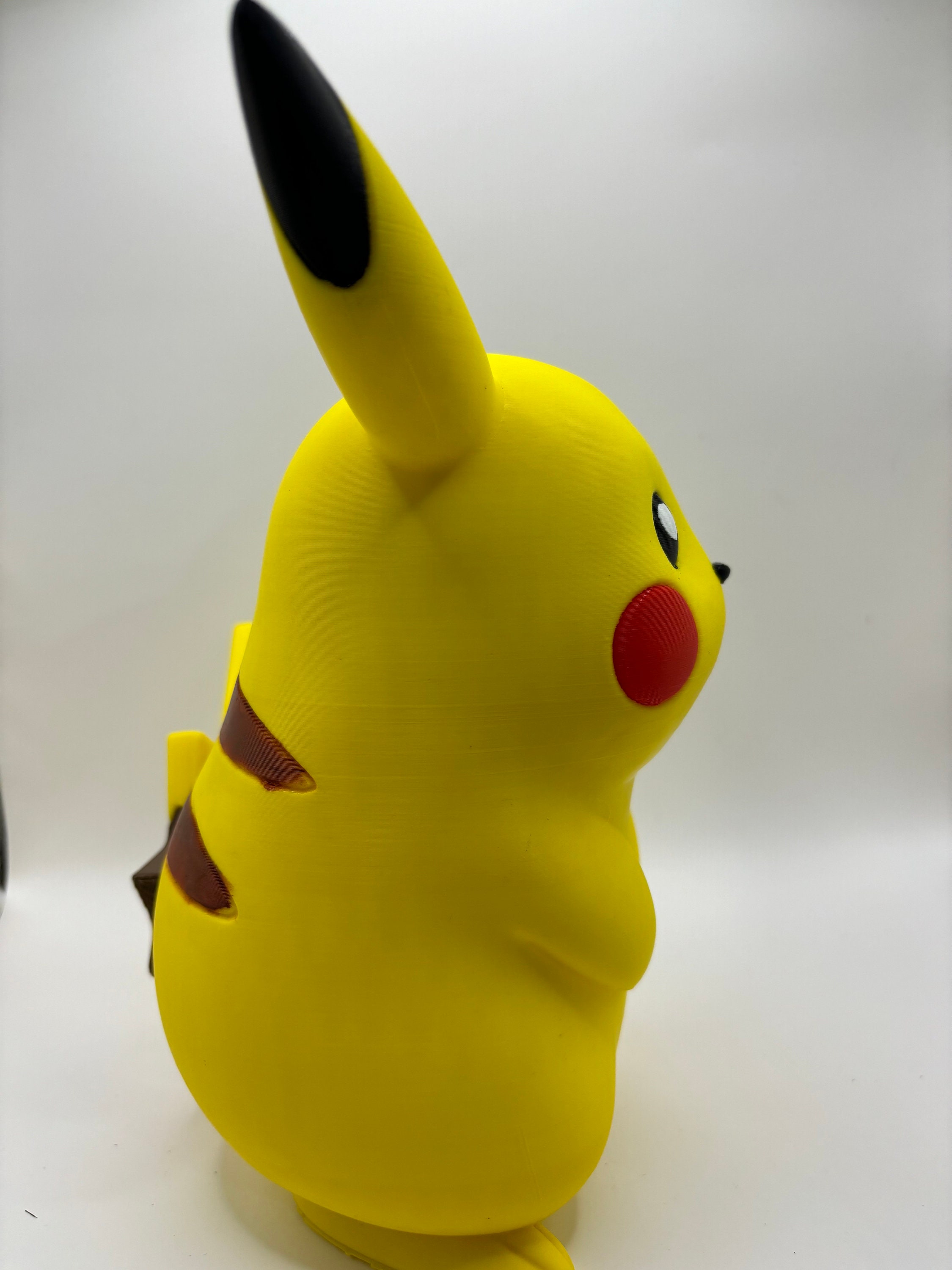3d Printed Van Gogh Pikachu Shocked Pikachu Figurine - Etsy
