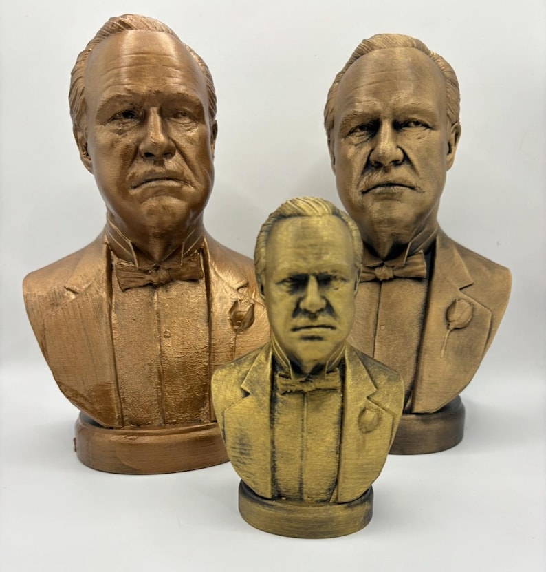 3D Printed President Trump Statue: Gold/bronze Finish - Etsy