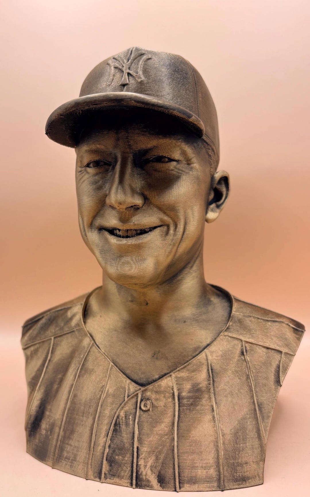 Mickey Mantle Bust: Hand Crafted 3D Printed Yankee Legend - Etsy