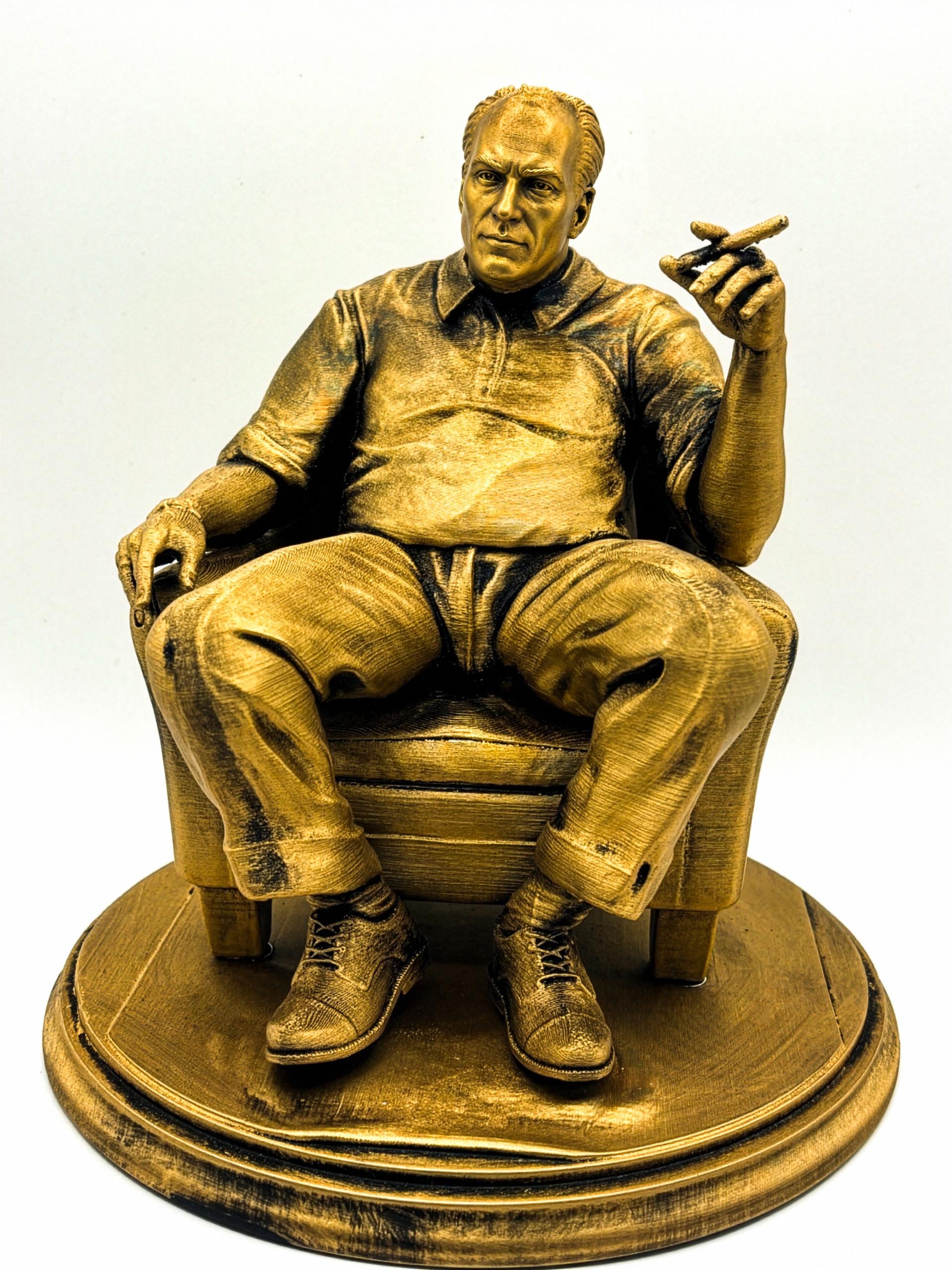 Tony the Boss Statue - 3D Printed Mob Boss Figurine - Etsy