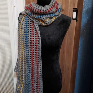 Handmade Crochet Cottagecore Rustic Scarf - Etsy